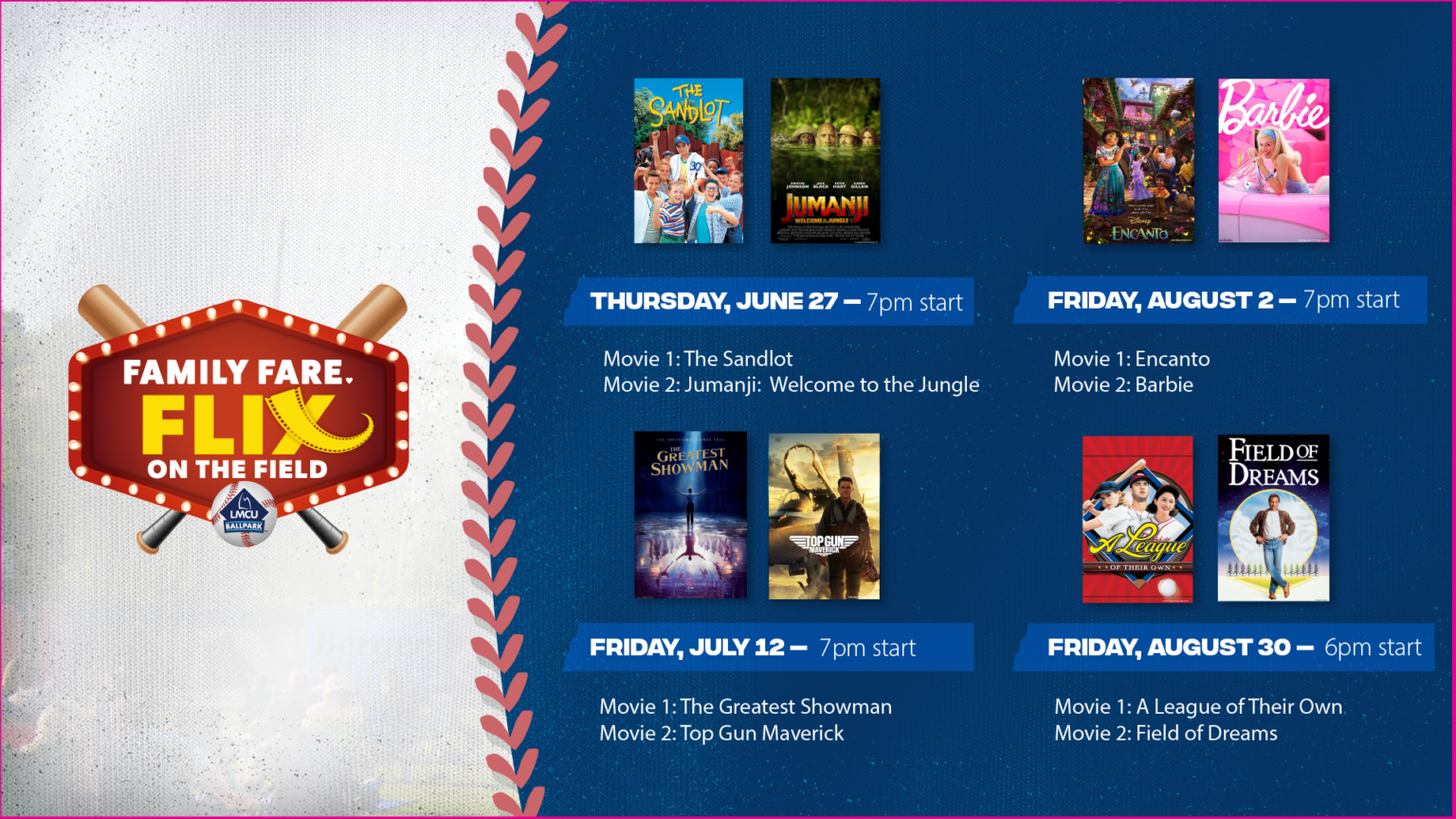 Family Fare Flix on the Field: A League of Their Own and Field of ...